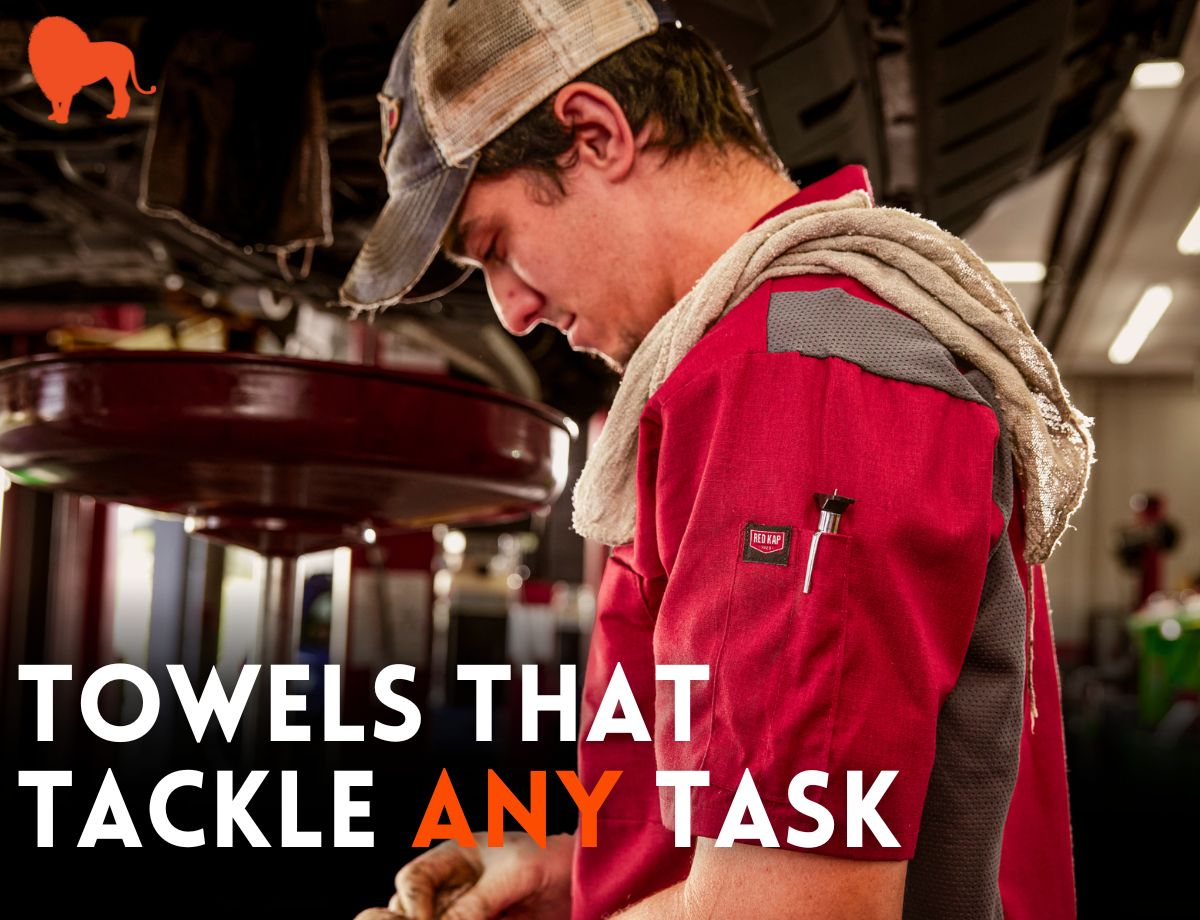 Towel Rental Services for Every Industry - Roscoe Work Uniforms
